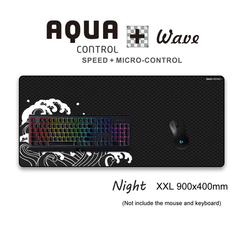 X-Raypad Aqua Control Plus Gaming Mouse Pads – Wave Series – X-raypad US